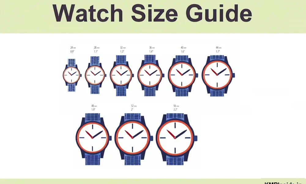Watch Size Guide for Men & Women (Wrist Chart PDF)